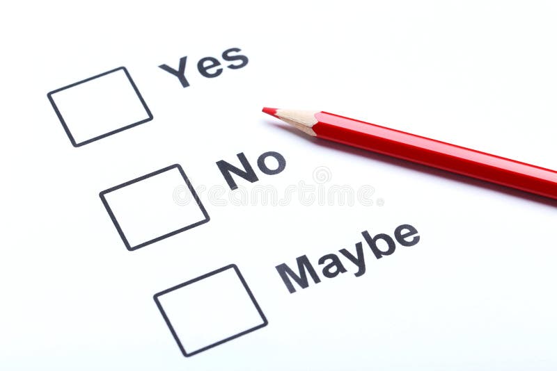 112 Yes No Check Boxes Photos - Free & Royalty-Free Stock Photos from ...