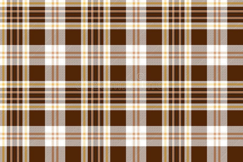 Beige Brown Diagonal Check Plaid Seamless Background Stock Vector ...