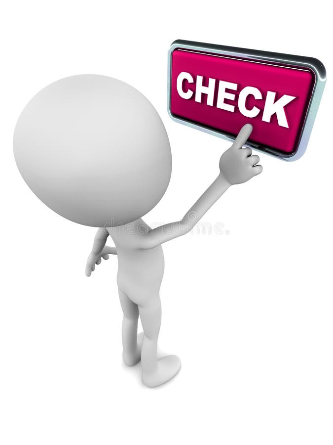 Check stock illustration. Illustration of affirm, confirmatory - 43924085