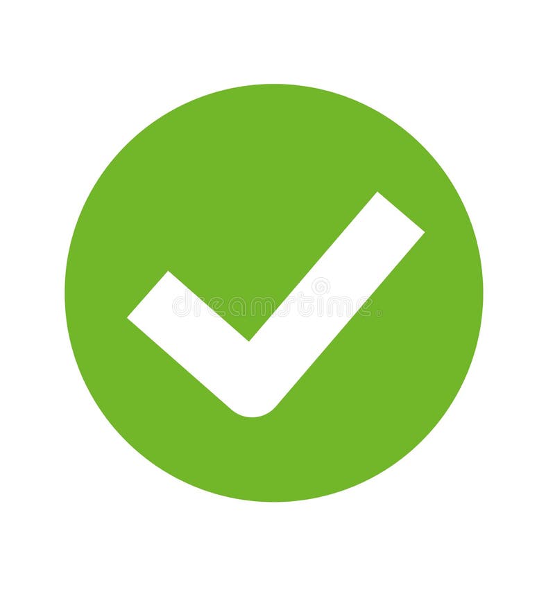 Check Button List Icon Check Icon Vector Check Mark Icon Stock Vector ...
