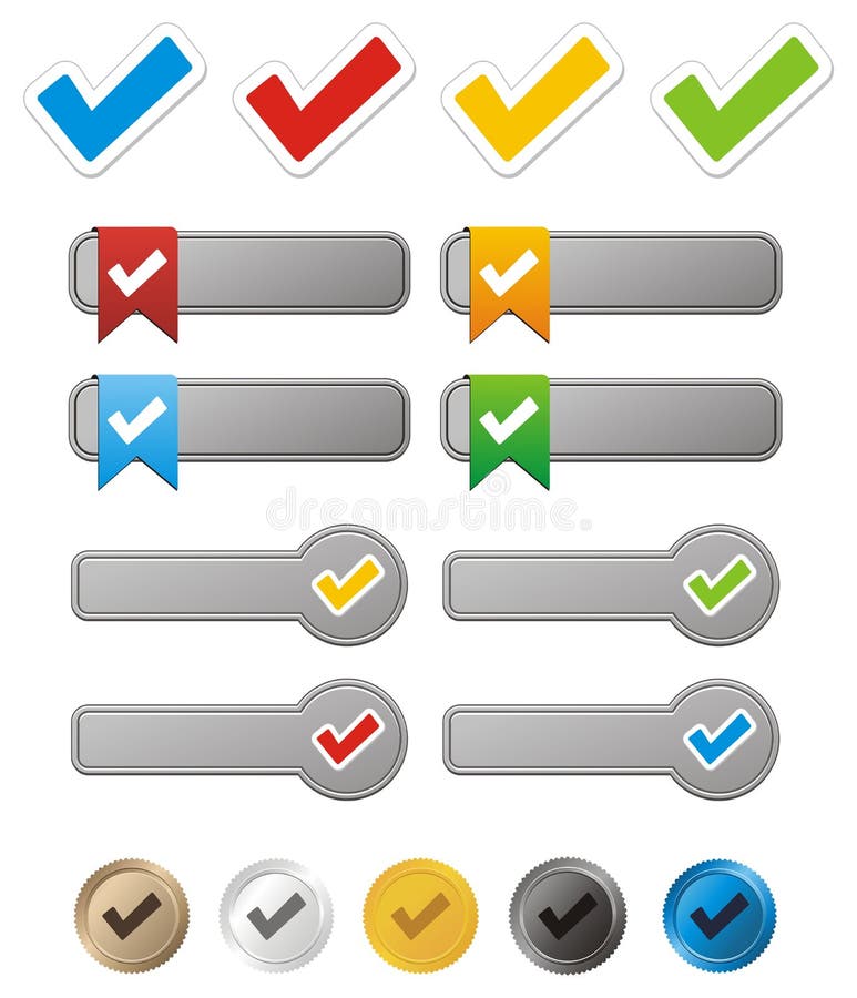 Check Button stock vector. Illustration of icon, accept - 20650255