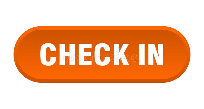 Check Out Button. Rounded Sign On White Background Stock Vector ...