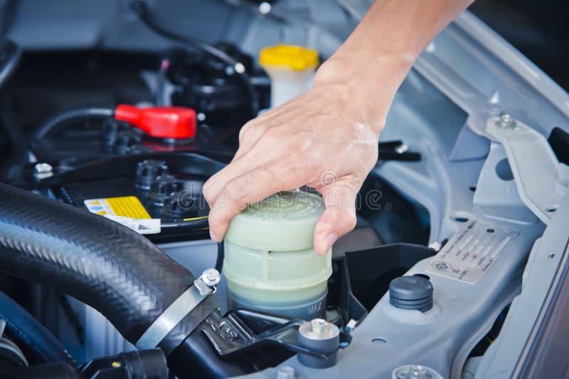 Check the car engine. stock image. Image of garage, fixing - 78457945