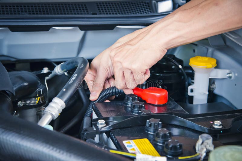 Check the car engine. stock image. Image of laboratory - 78460369