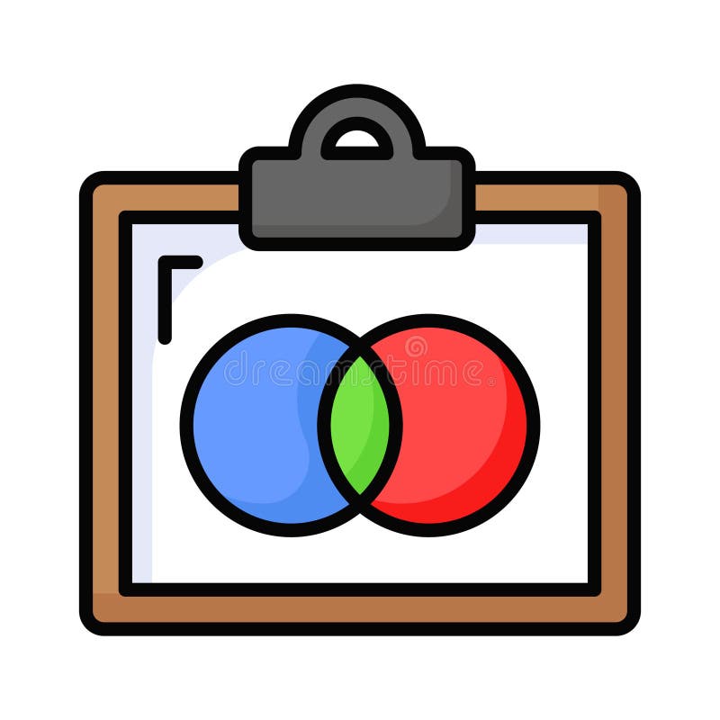 Check this Carefully Crafted Colors File Vector in Trendy Style Stock ...