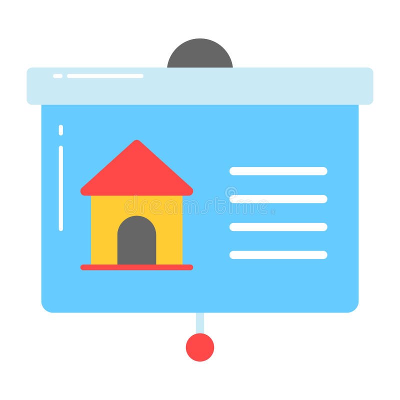 Check this Carefully Crafted Vector of House Presentation in Editable ...