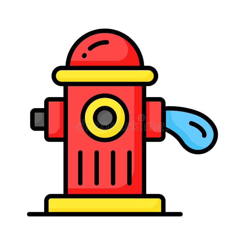 Check this Carefully Designed Icon of Fire Hydrant in Modern Style ...
