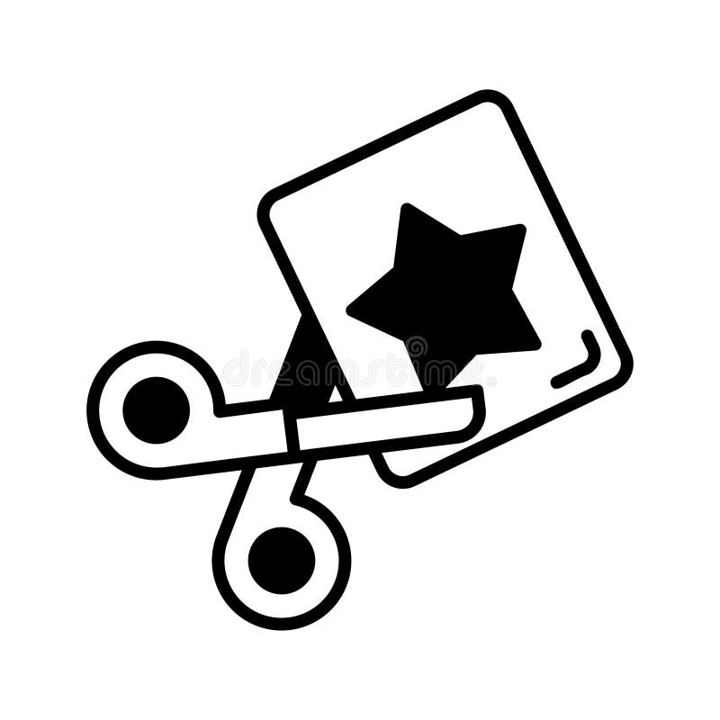 Check this Carefully Designed Icon of Paper Cutter, Scissors Vector ...