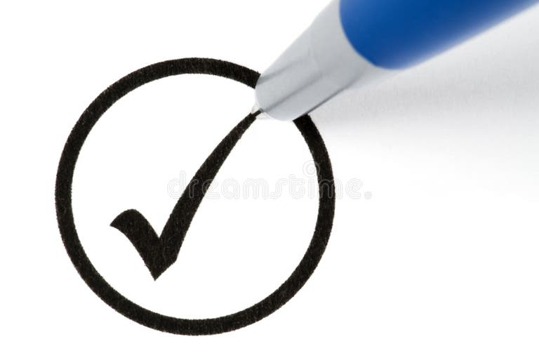 420 Check Mark Choice Vote Circle Stock Photos - Free & Royalty-Free ...