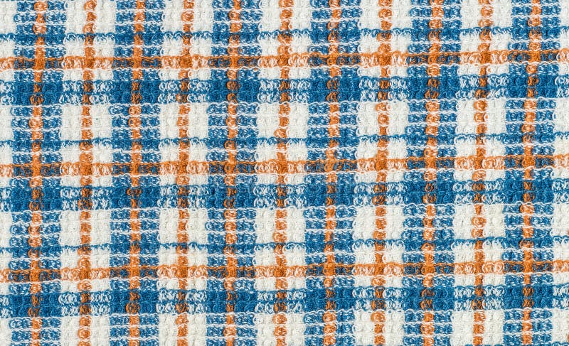 Check Cloth , Cotton Fabric Texture Background Stock Photo - Image of ...