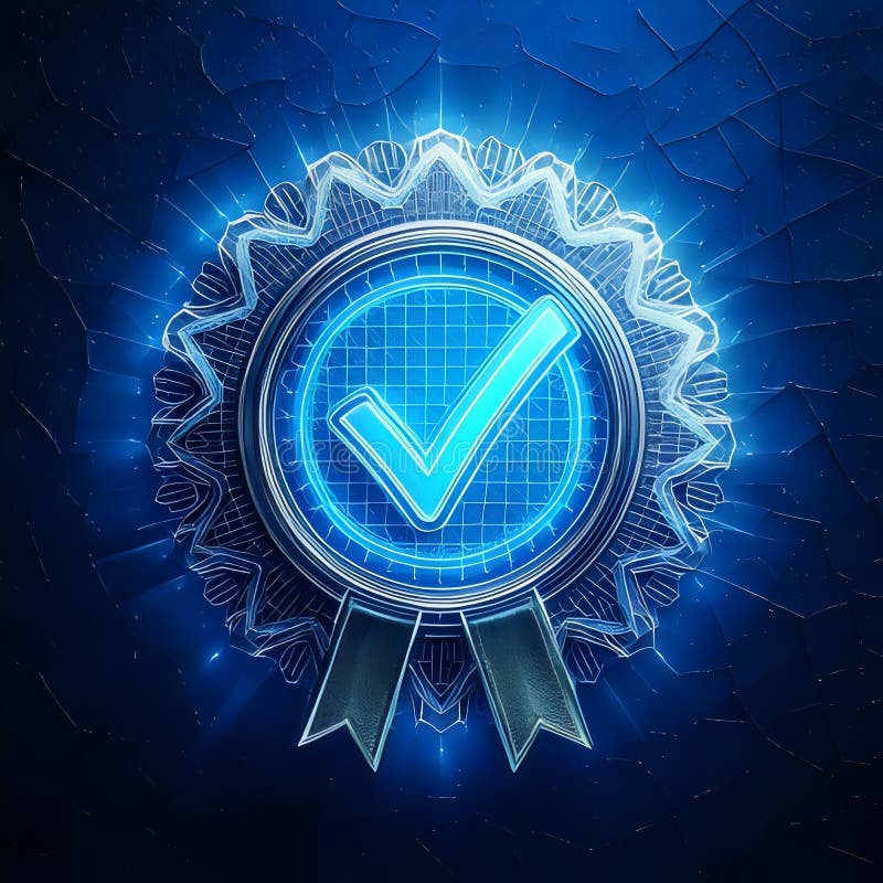 Verify Check Test Approved Icon Stock Image - Image of national, post ...