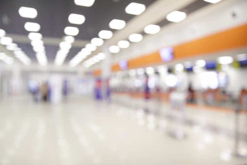 Check-in Counters in Airport Stock Photo - Image of public, busy: 54998508