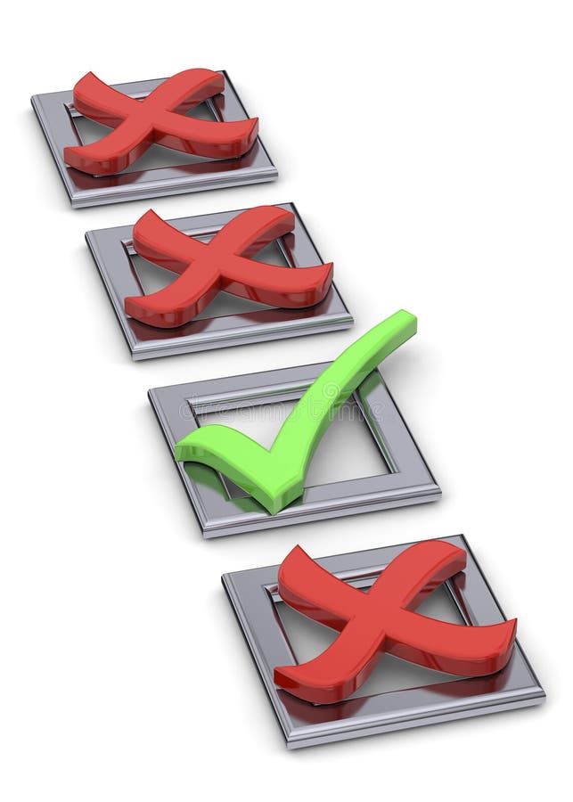 CHECK - 3D stock illustration. Illustration of business - 52690746