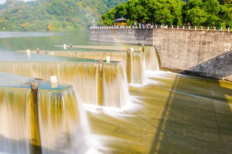 Check dam in Taiwan stock image. Image of built, generation - 44668347