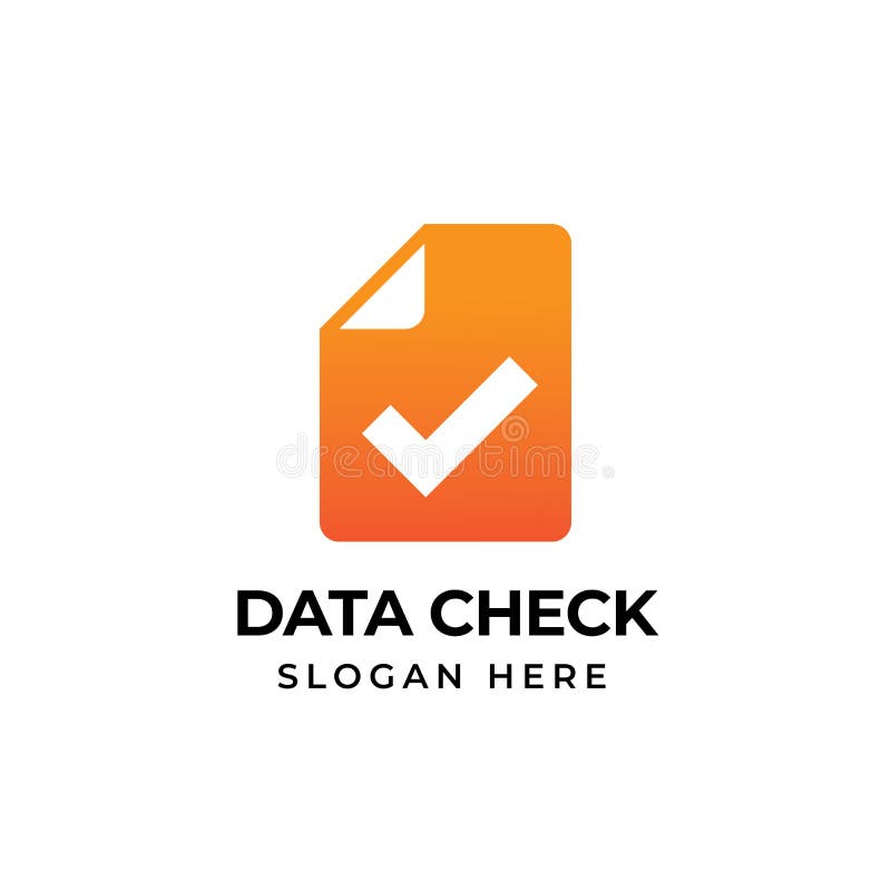 Check Document Logo Template Design. Doc Check Icon Symbol Design Stock ...