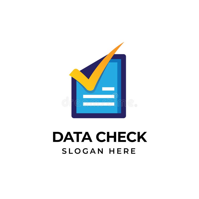 Check Document Logo Template Design. Doc Check Icon Symbol Design Stock ...