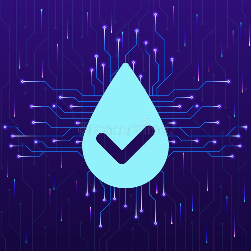 Check, Drop, Select, Water New Technology Icon. New Mobile Technology ...