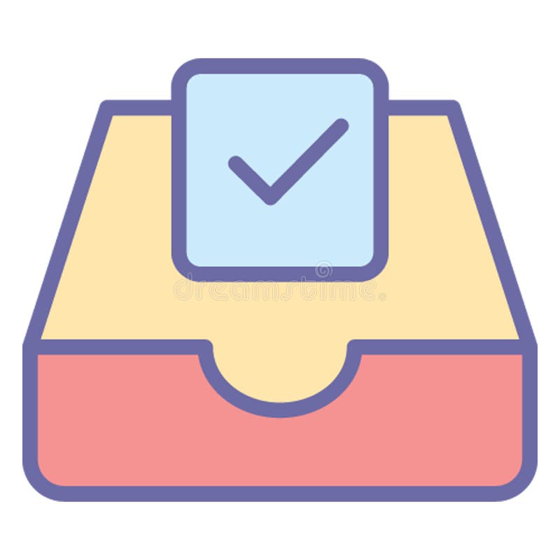 Check, Email Isolated Vector Icon Which Can Easily Modify or Edit Stock ...