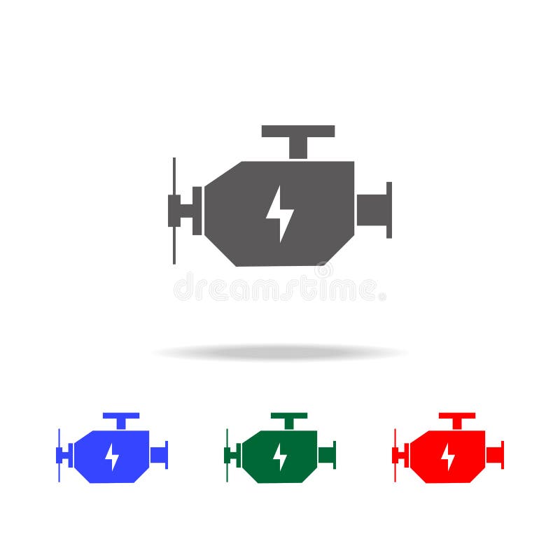 Check Engine Icon. Elements in Multi Colored Icons for Mobile Concept ...