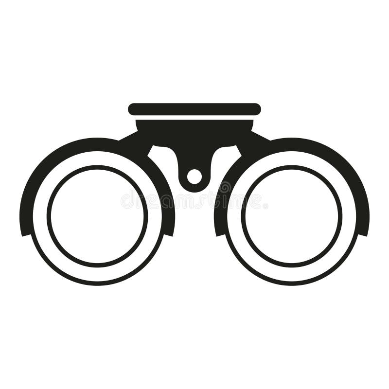 Check Eye Icon Simple Vector. Test Eyesight Stock Vector - Illustration ...