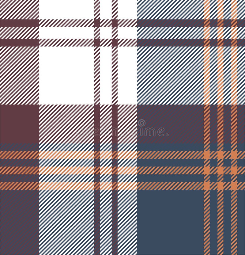 Check Fabric Texture Diagonal Lines Seamless Pattern Stock Vector ...