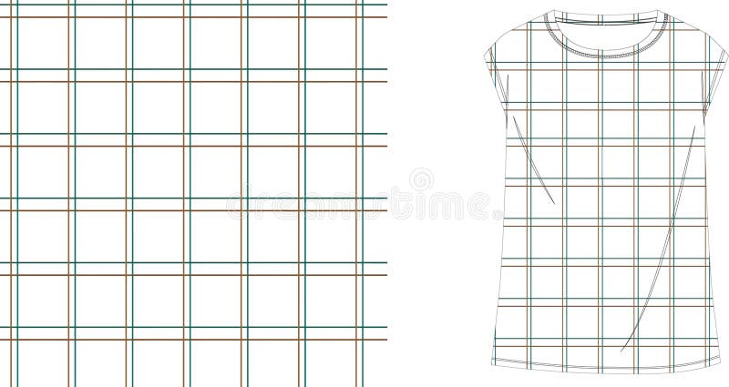Check Fabric Texture. Vector Textile Print Design Stock Illustration ...