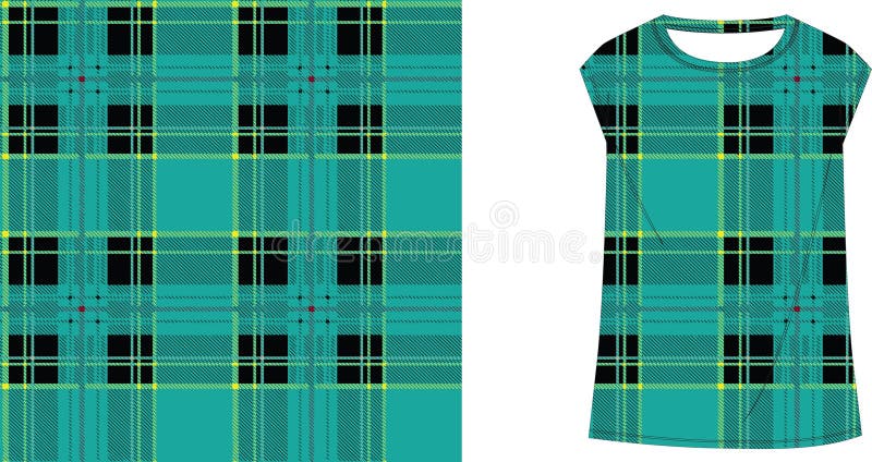 Check Fabric Texture. Vector Textile Print Design Stock Illustration ...