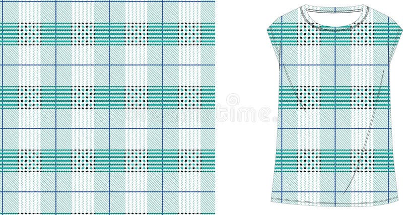 Check Fabric Texture. Vector Textile Print Design Stock Illustration ...