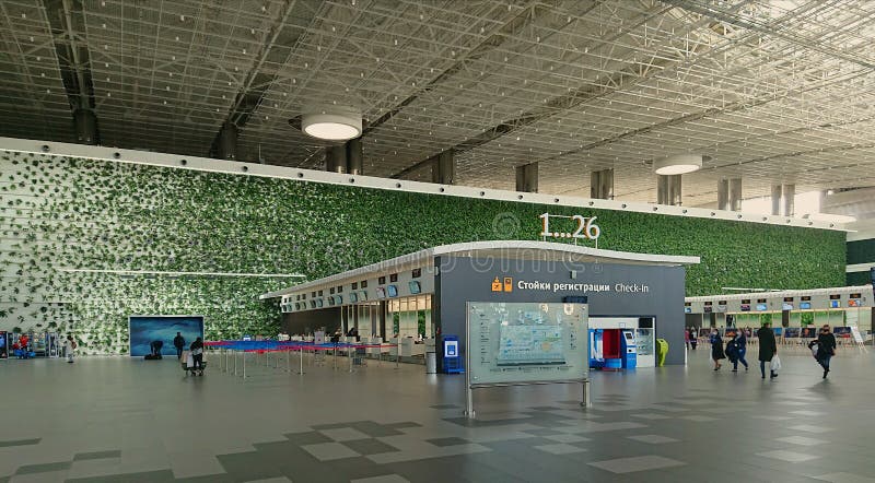 Check-in Hall before Departure at the Airport Editorial Photo - Image ...