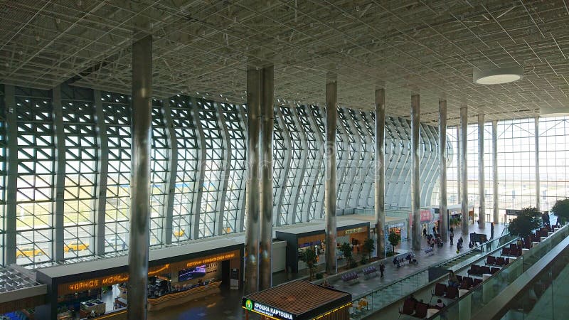 Check-in Hall before Departure at the Airport Editorial Photography ...