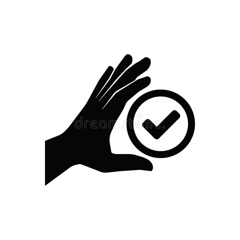 Check Mark Isolated Icon. Checklist Button Icon. Check Mark, Tick ...