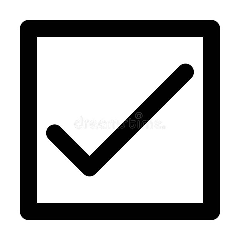 Check Box Icon Vector Stock Illustrations – 38,965 Check Box Icon ...