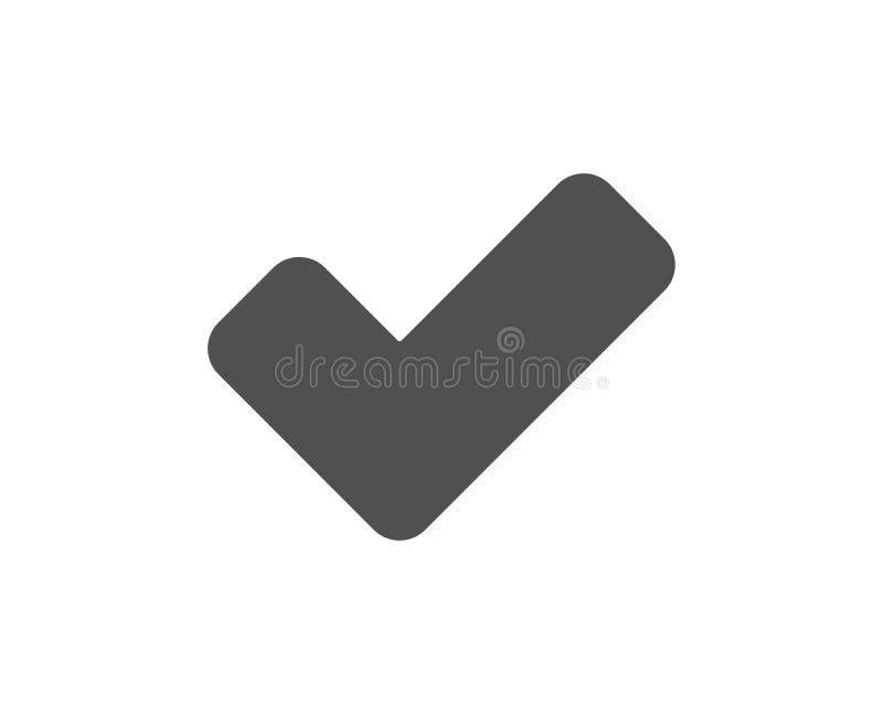 Check Icon. Approved Tick Sign. Vector Stock Vector - Illustration of ...