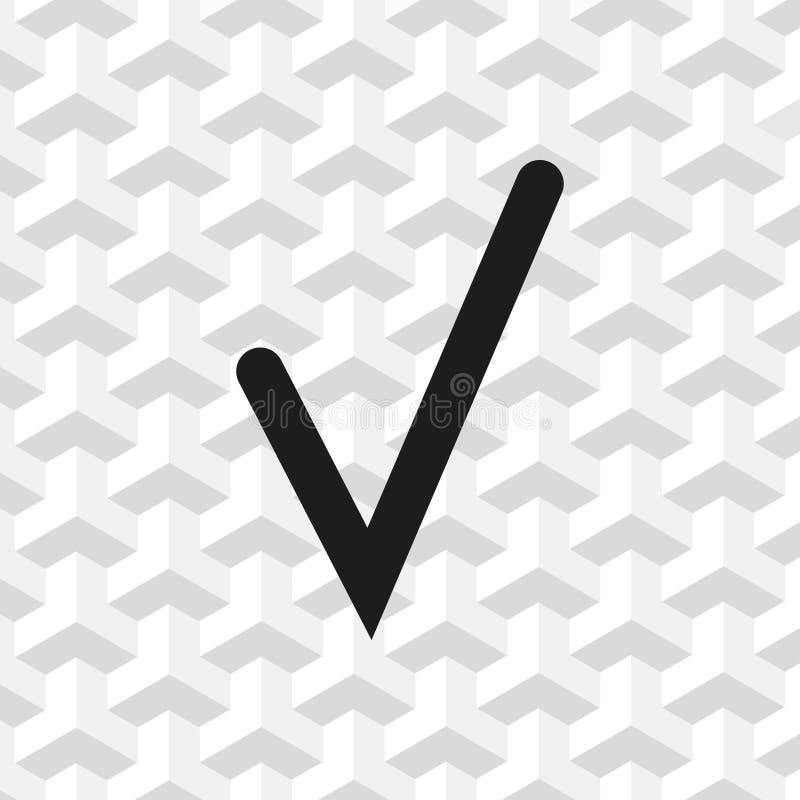 Check Icon Stock Vector Illustration Flat Design Stock Vector ...