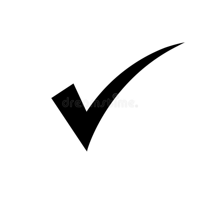 Check Icon Vector. Check Mark Icon. Check List Button Icon Stock Vector ...