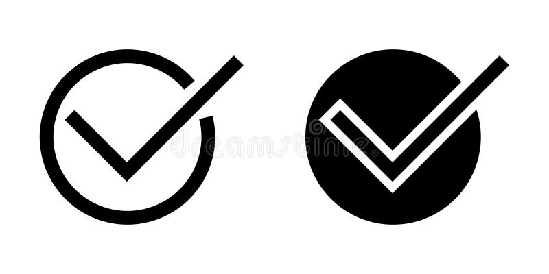 Check icon stock vector. Illustration of checklist, sign - 382092838