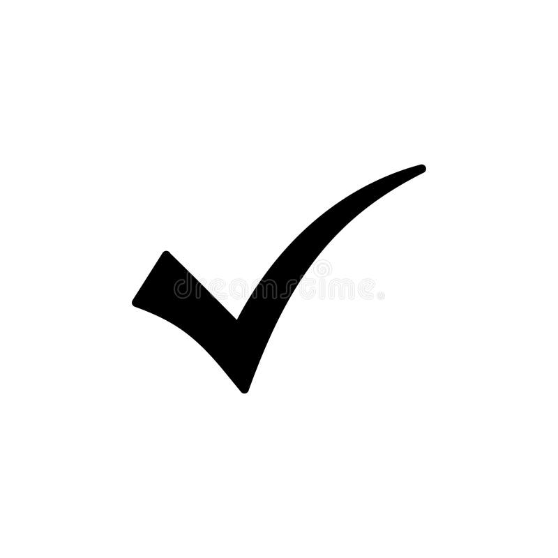 Check Icon . Check Mark Icon. Check List Button Icon Stock Vector ...