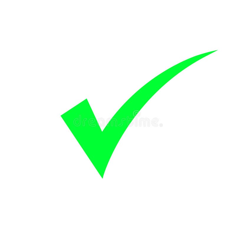 Check Icon Vector. Check Mark Icon. Check List Button Icon Stock Vector ...