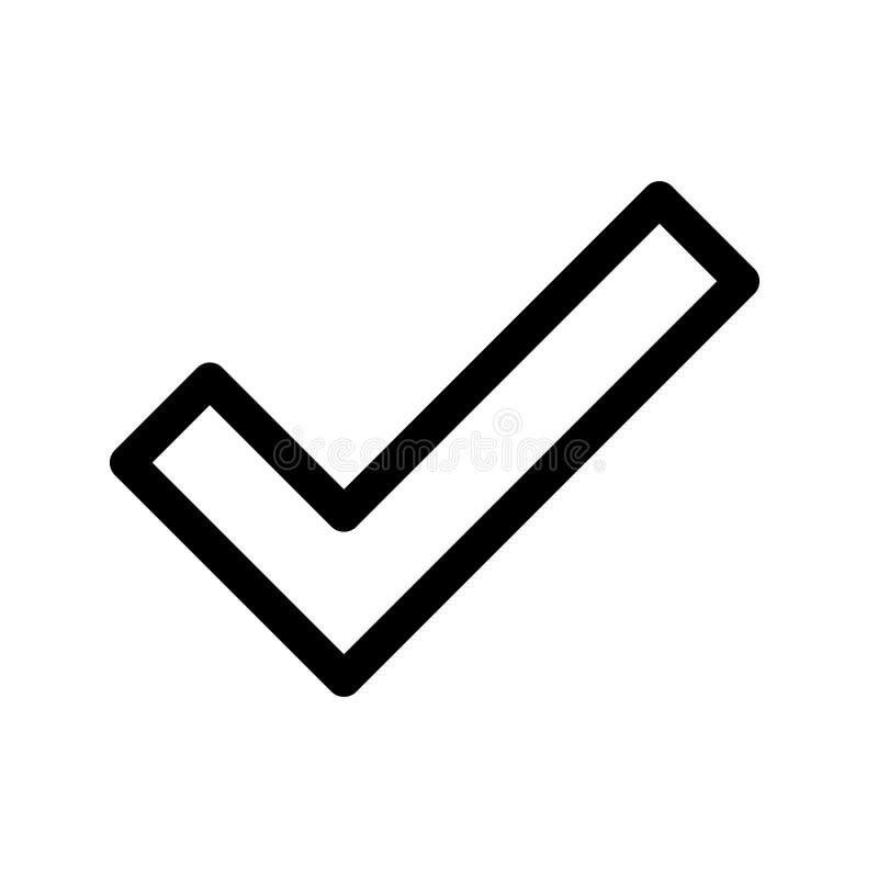 Check stock vector. Illustration of good, element, accept - 250117784