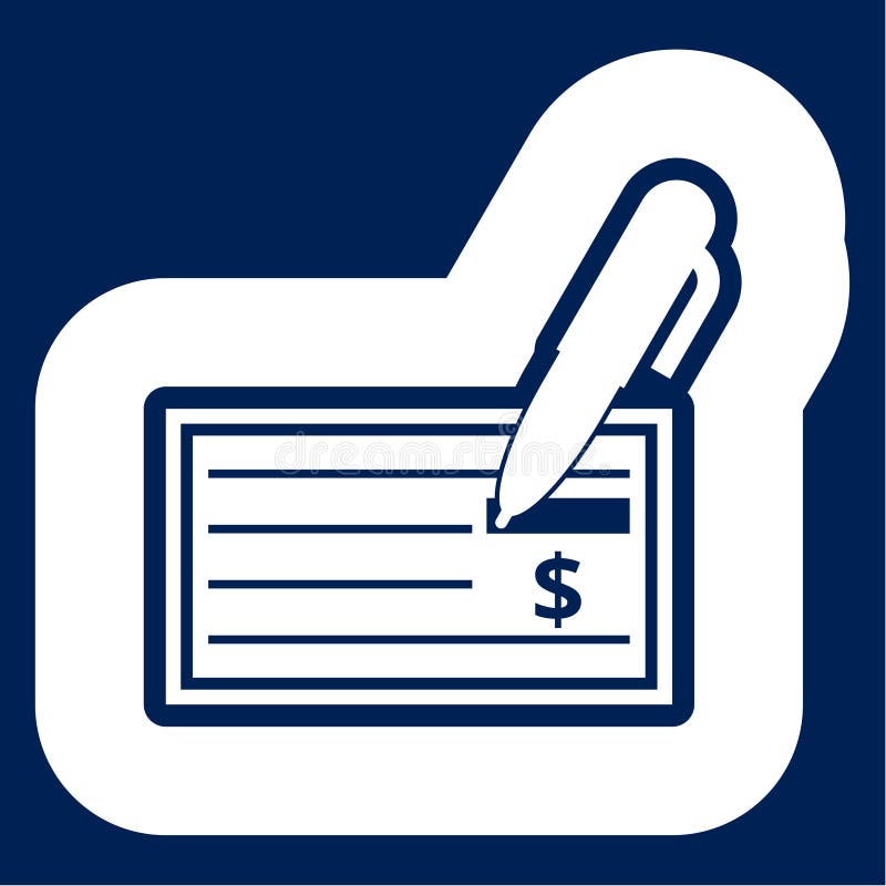 Check - Illustration stock vector. Illustration of business - 159029368