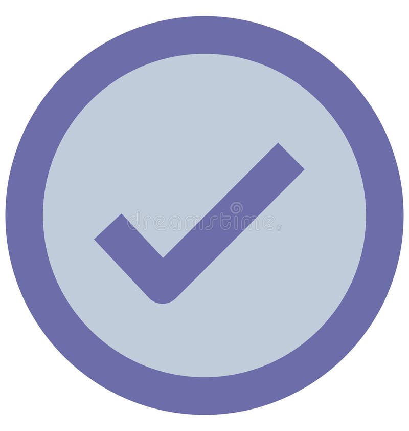 Check Isolated Vector Icon Which Can Easily Modified or Edit Stock ...