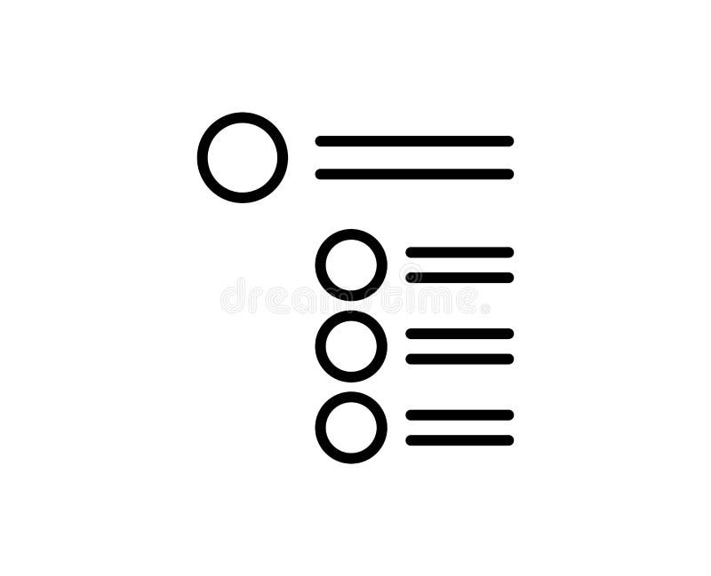 Check line icon stock vector. Illustration of document - 189510035