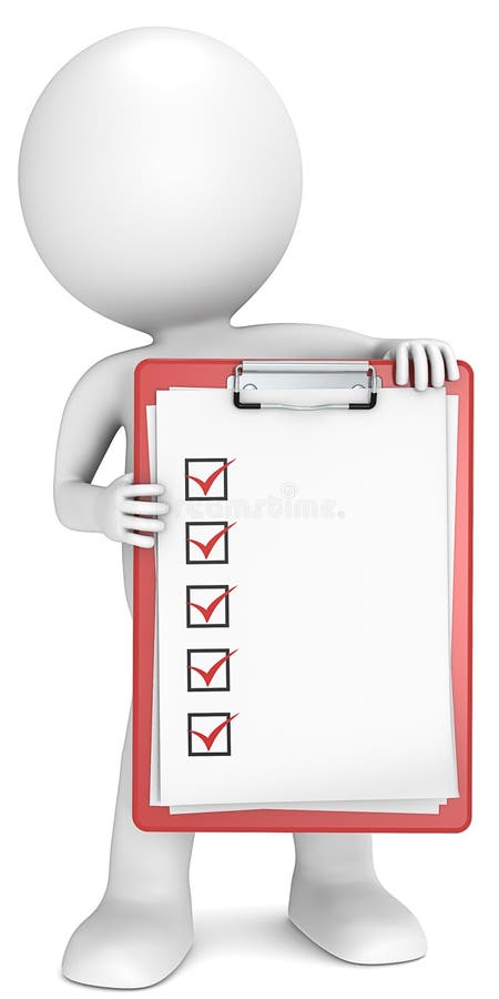People Check List Stock Illustrations – 7,802 People Check List Stock ...