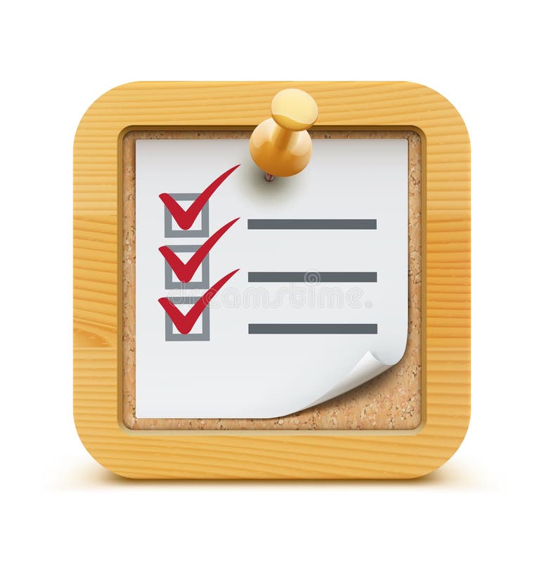 Checklist Pin Stock Illustrations – 3,932 Checklist Pin Stock ...