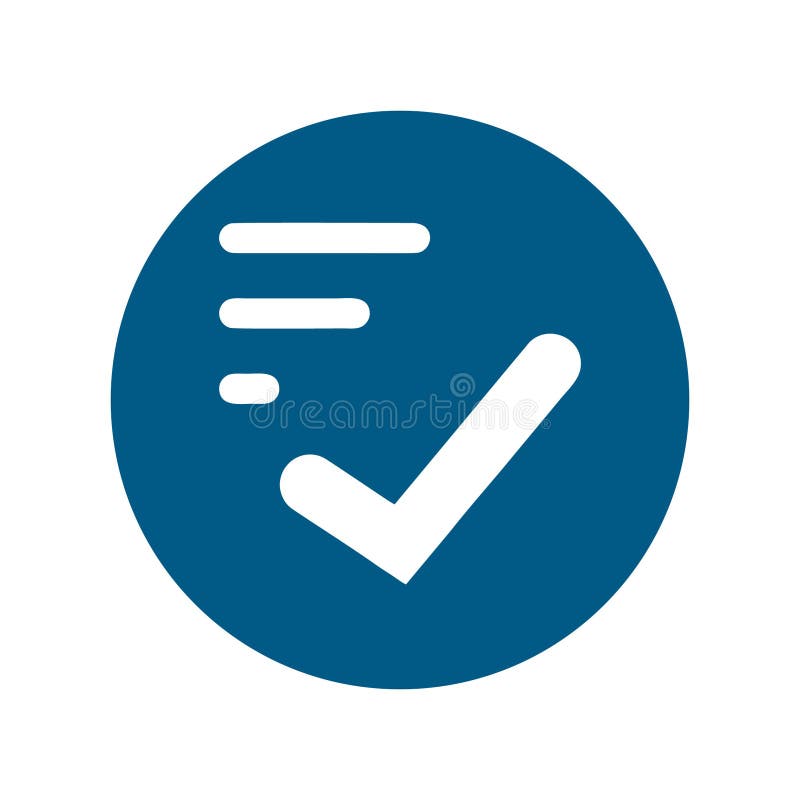 Check List, Check Mark, Check Item, Check Mark Icon Vector Logo ...