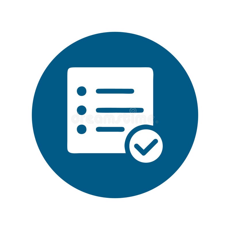 Check List, Check Mark, Check Item, Check Mark Icon Vector Logo ...