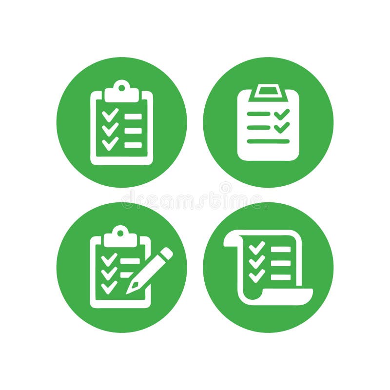 Check List, Check Mark, Check Item, Check Mark Icon Vector Logo ...