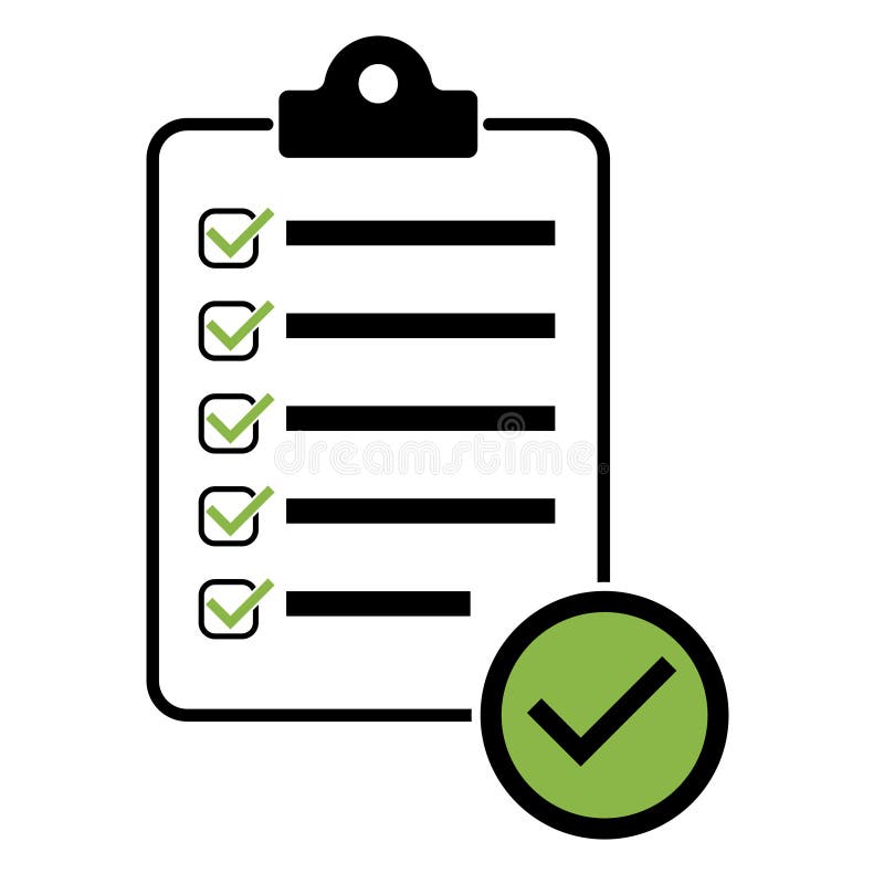 Check List Icon Vector. Check List Symbol Illustration. Stock Vector ...