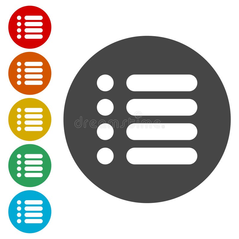 Check List Icon, List Sign Icon Stock Vector - Illustration of ...