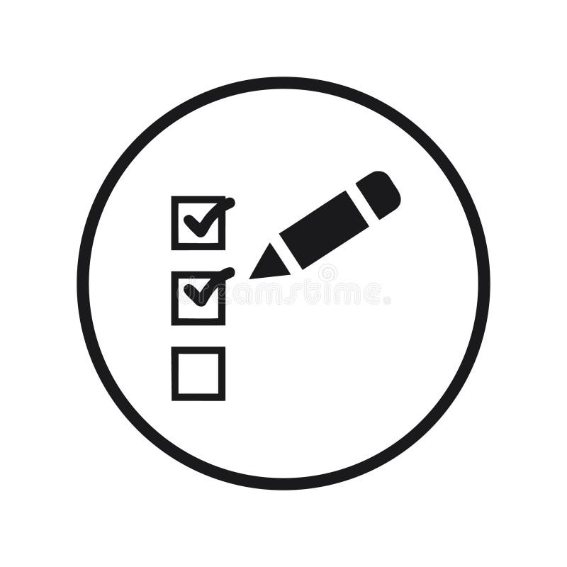 Check List, Check Mark, Check Item, Check Mark Icon Vector Logo ...